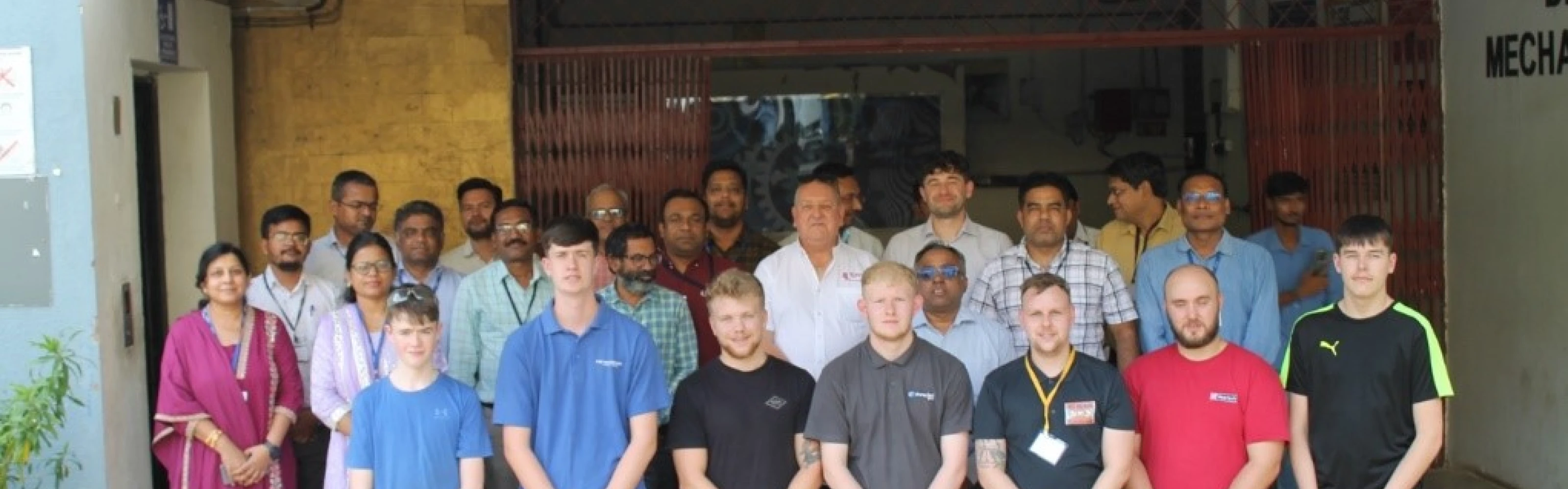 Welsh students visit Indian college in engineering exchange | Wales